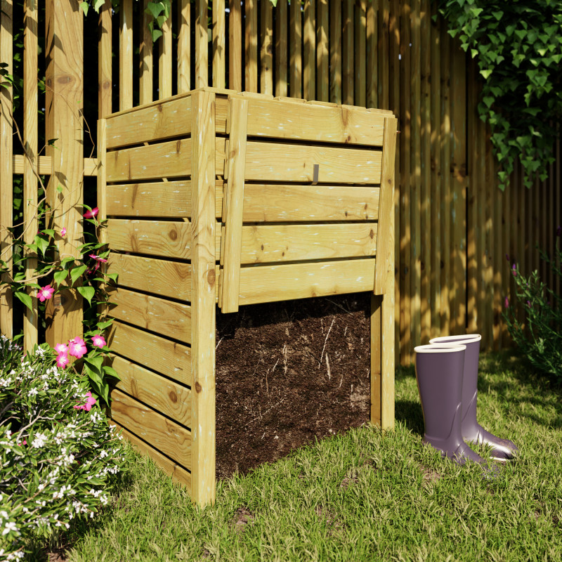 Composteur de jardin en bois 350 L Converto | Cerland